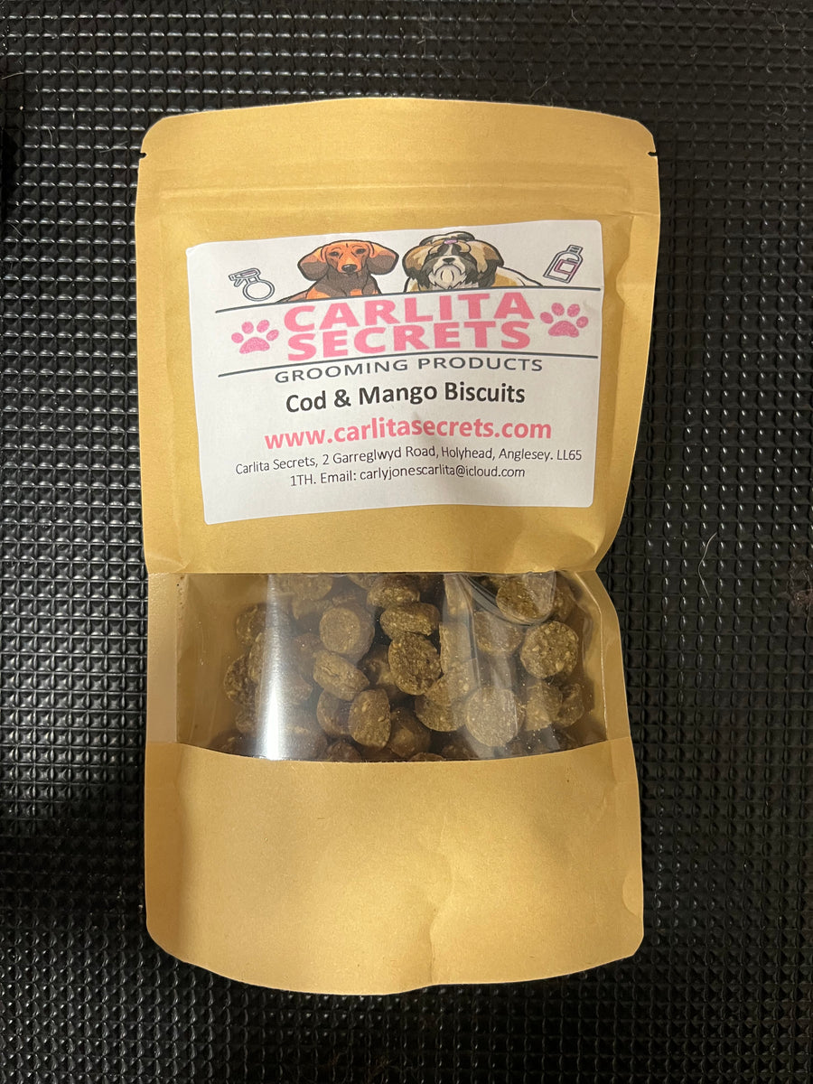 Cod & Mango Biscuits – Carlita Secrets